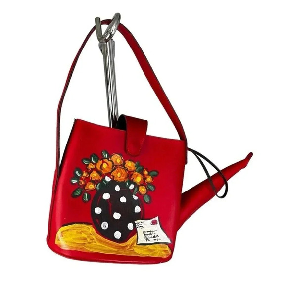 Pylones | Bags | Pylones Lucas Watering Can Purse Painted | Poshmark